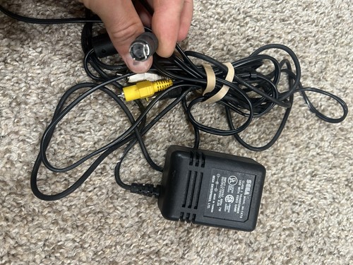 OEM Sega Genesis AC Adapter and AV Cable | eBay
