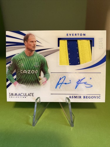 2021 Panini Immaculate Soccer Asmir Begovic Everton Patch AUTO /25 | eBay