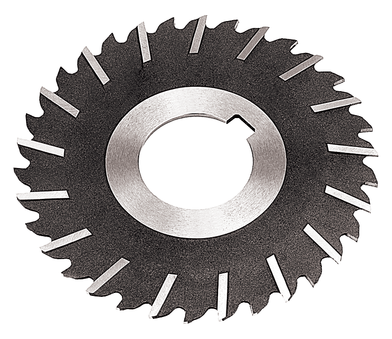6" X 1/8" X 1" Metal Slitting Saw, HSS, Stag. Tooth, Side Chip ...