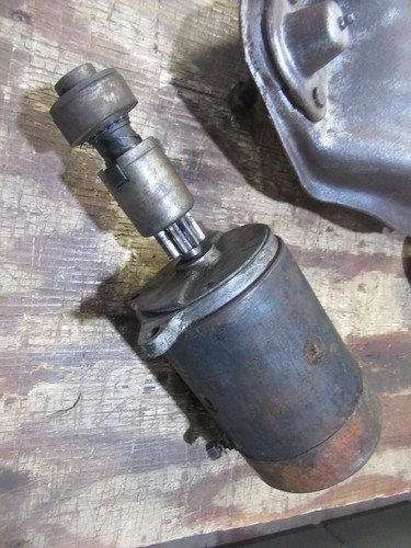 1962 Ford Galaxie 500 390 v8 engine motor starter core for parts or ...