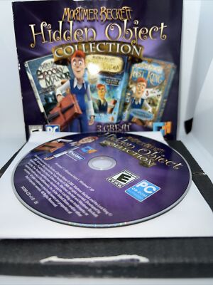 Mortimer Beckett Three Game Collection Used Hidden Object Game Pc pre ...