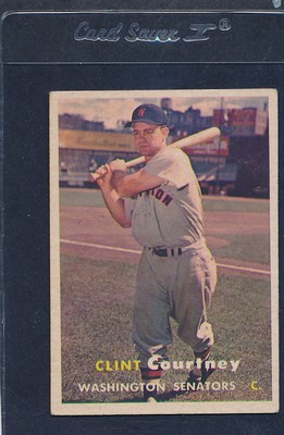 1957 Topps #051 Clint Courtney Senators VG/EX 57T51-111515-3 | eBay