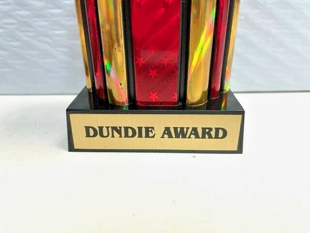 Dundie Award Trophy The Office TV Show Michael Scott Dundee Dunder ...