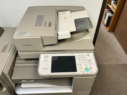 Canon ImageRUNNER Advance C5235A COLOR COPIER PRINTER SCANNER STAPLER ...