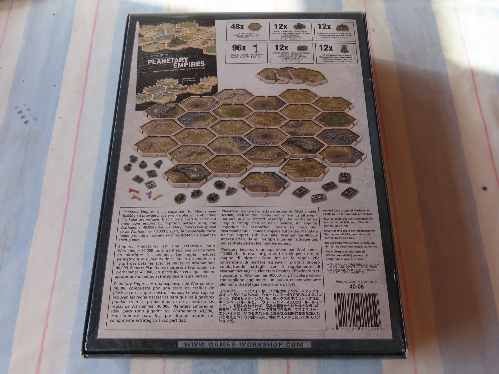 Games Workshop Warhammer 40,000 Planetary Empires Expansion Complete ...