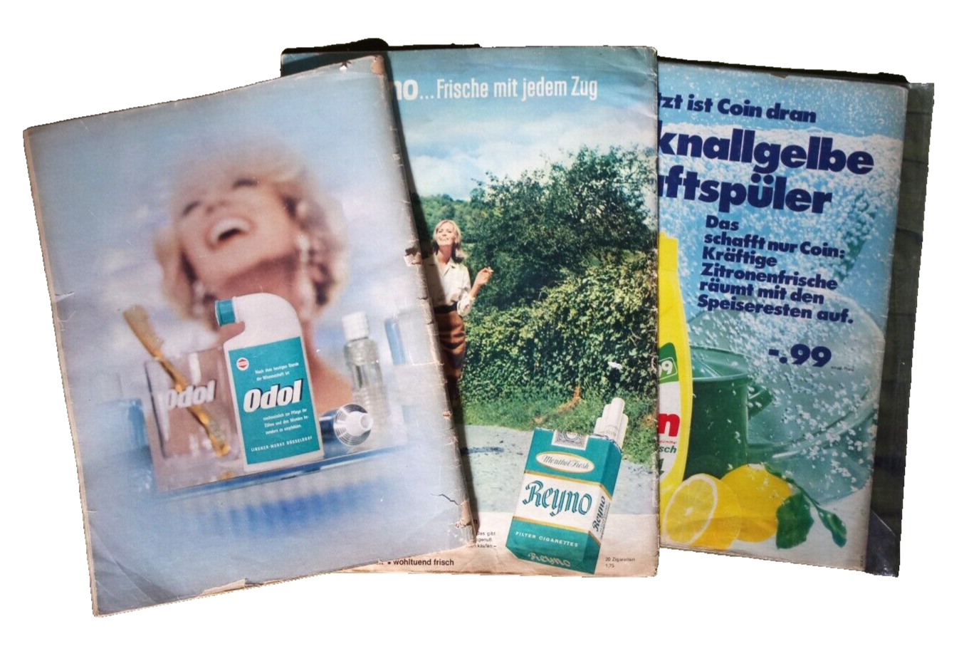 Lot of 3 Vintage German Illustrated Weekly Magazines Quick Zeitschrift ...