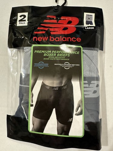 New Balance Premium Performance Boxer Briefs Comfortable & Durable L ...