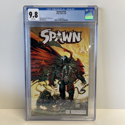 SPAWN #135 CGC 9.8 RARE Low print run Todd McFarlane Greg Capullo IMAGE 2004 | eBay