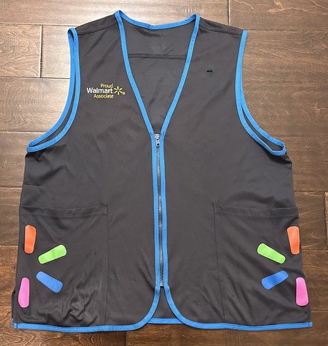 Walmart vest employee blue - Gem