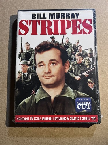 STRIPES - EXTENDED CUT WIDESCREEN FACTORY SEALED BRAND NEW DVD BILL ...