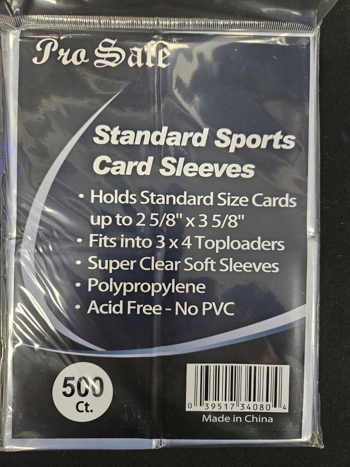 10,000 Pro Safe Soft Penny Trading Sports Card Sleeves - Wholesale Free ...