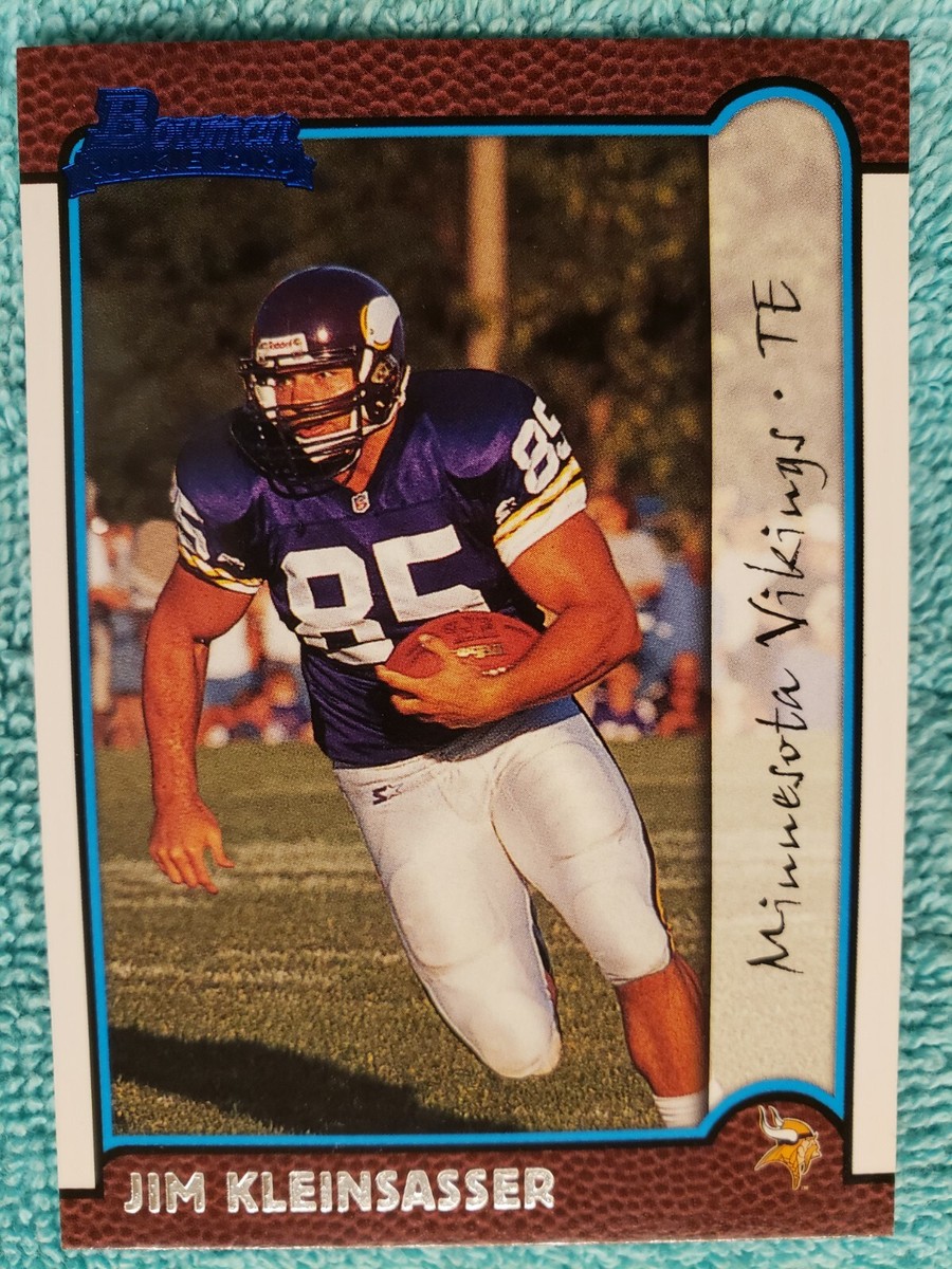 1999 excellent Edge Jim Kleinsasser Minnesota Vikings