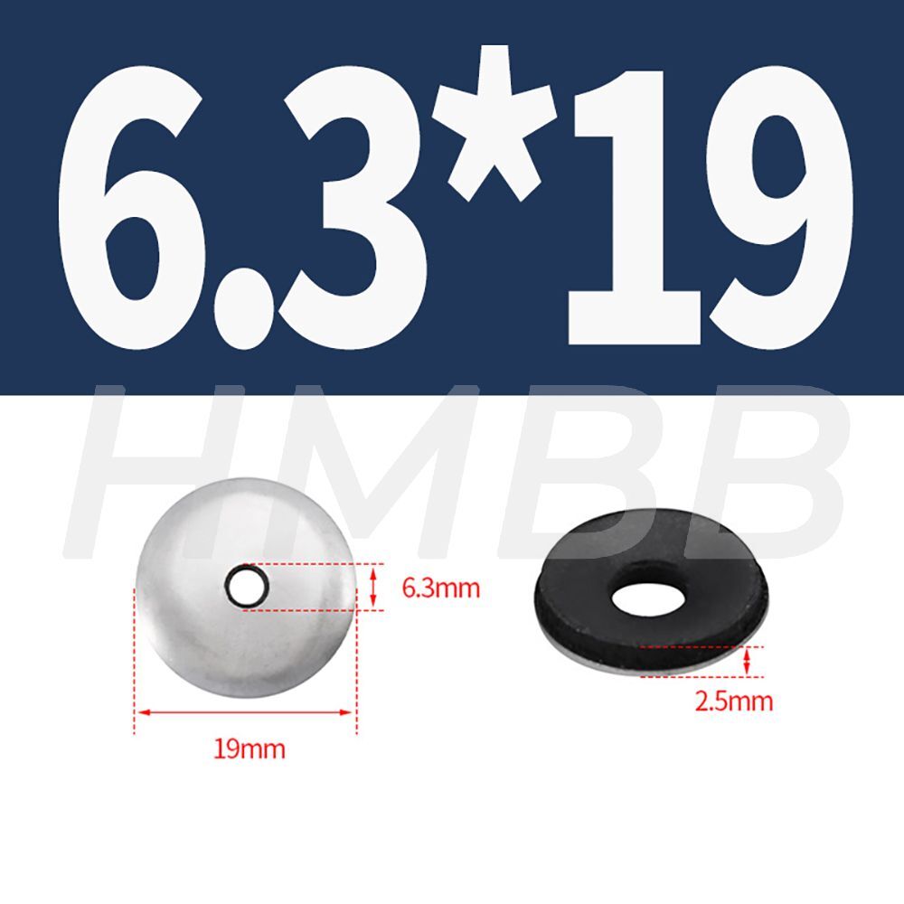 Tek Screw Sealing Roofing Washers EPDM Rubber Waterproof 9.5mm - 30mm ...
