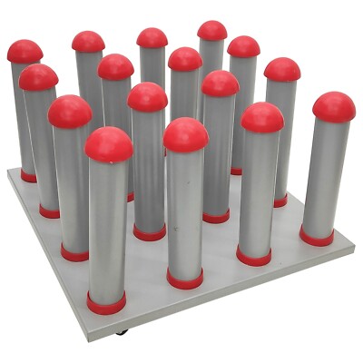 16 Movable Roll Material Storage Frame Roll Consumable Material Storage ...