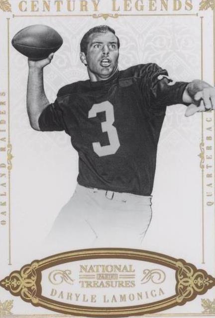 2012 Panini National Treasures - Legends Daryle Lamonica #122 Century ...