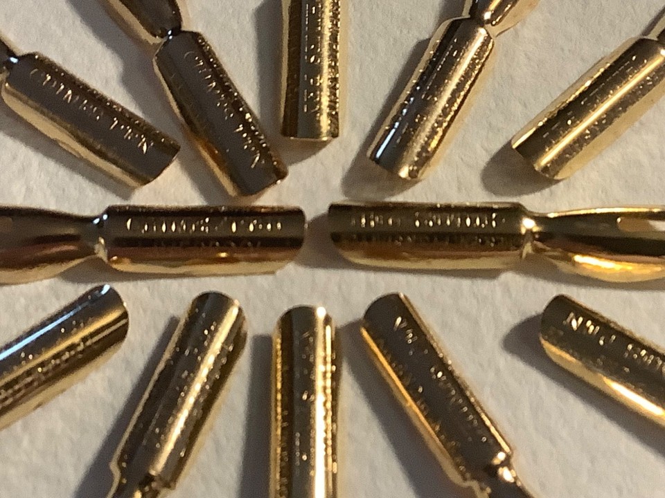 Vintage Dip Pen Nibs x 12 'Chimes' of Liverpool Pens Nibs Excellent NOS ...