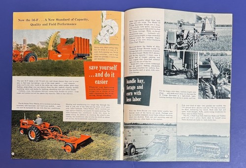Allis Chalmers 1961 Brochure Excellent Condition | eBay