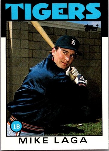 1986 Topps Traded #59T Mike Laga Limited Edition (Tiffany) | eBay