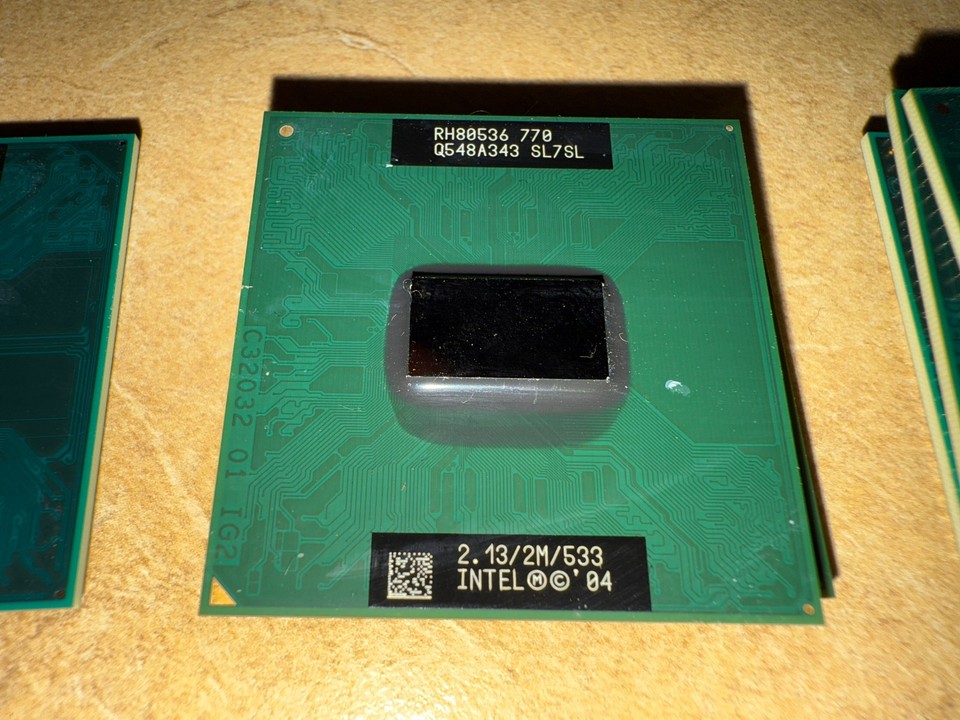 Legacy/Retro Intel x86 Processors Socket 479/P/M Core 2 Duo Pentium M ...