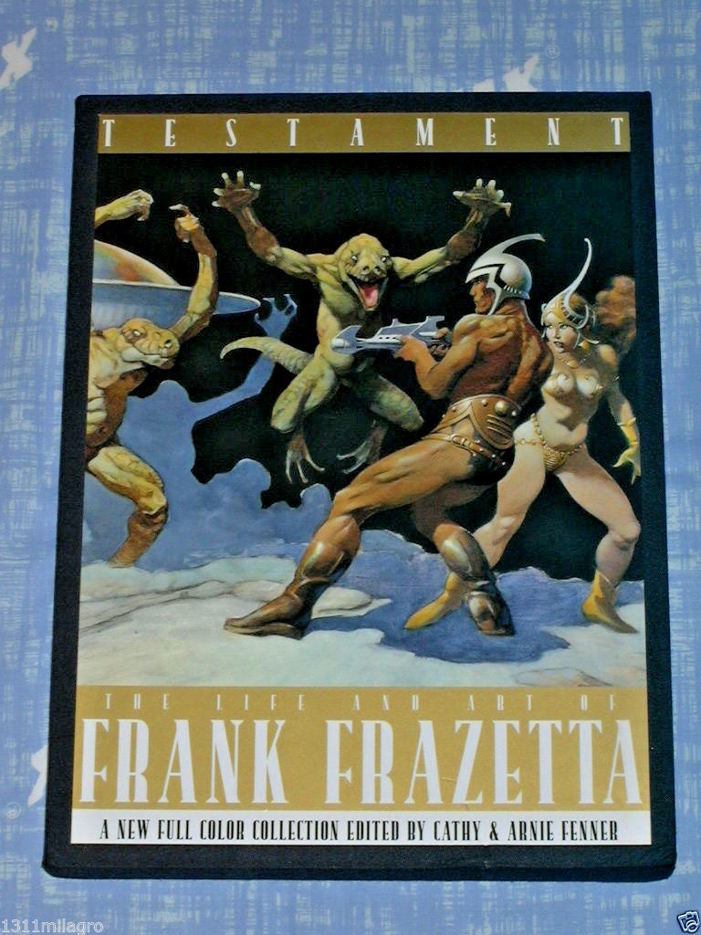2 x Frank Frazetta Testament Legacy Deluxe Signed Autographed Auto ...