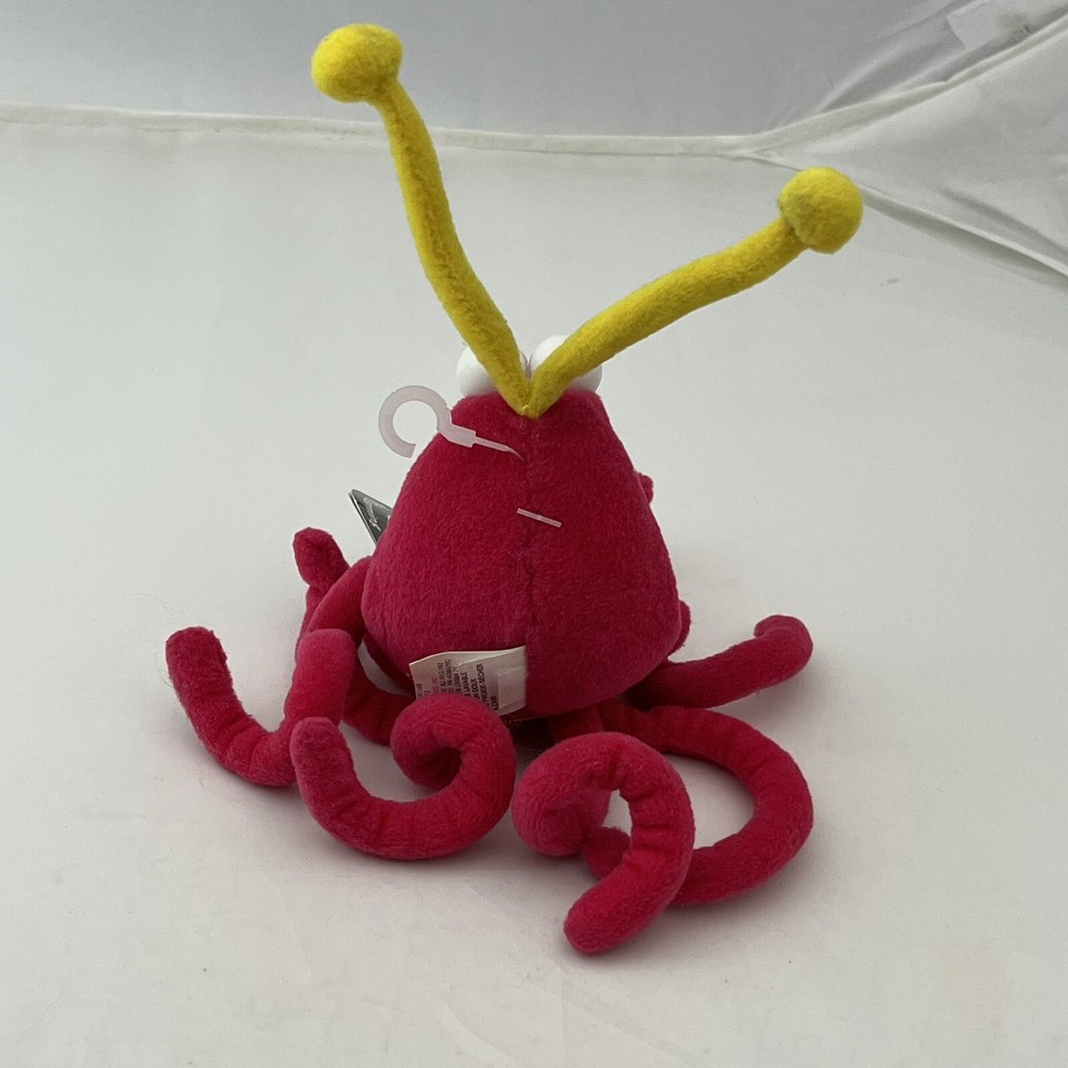 2004 Gund Sesame Street Yup Yup Yip Yip Martian Small Pink Plush Tags ...