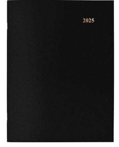 Day-Timer 2025 Monthly Planner Notebook, Black, Large, 8 1/2" x 11" | eBay