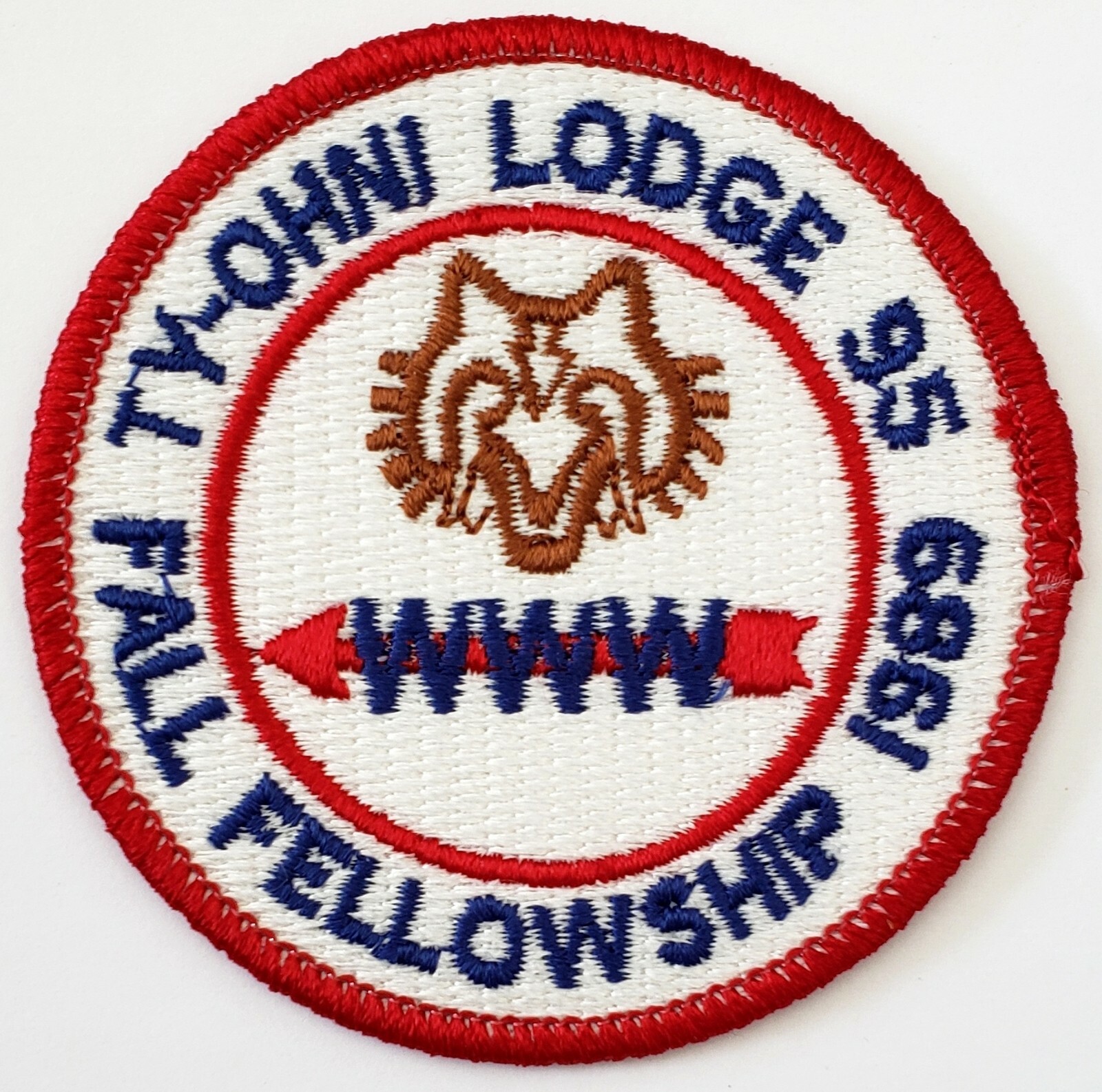 Lodge 95 Ty-Ohni eR1989-2 Fall Fellowship Pocket Patch OA BSA | eBay
