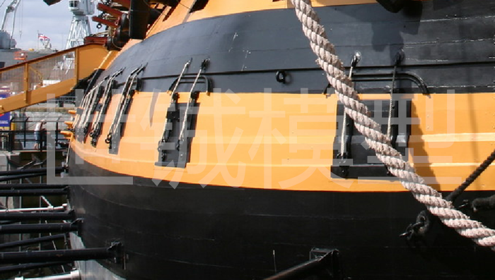 Cannon Port Gun Port Hinge PE 1/48-75 Scale Wood Model Ship Kit ...