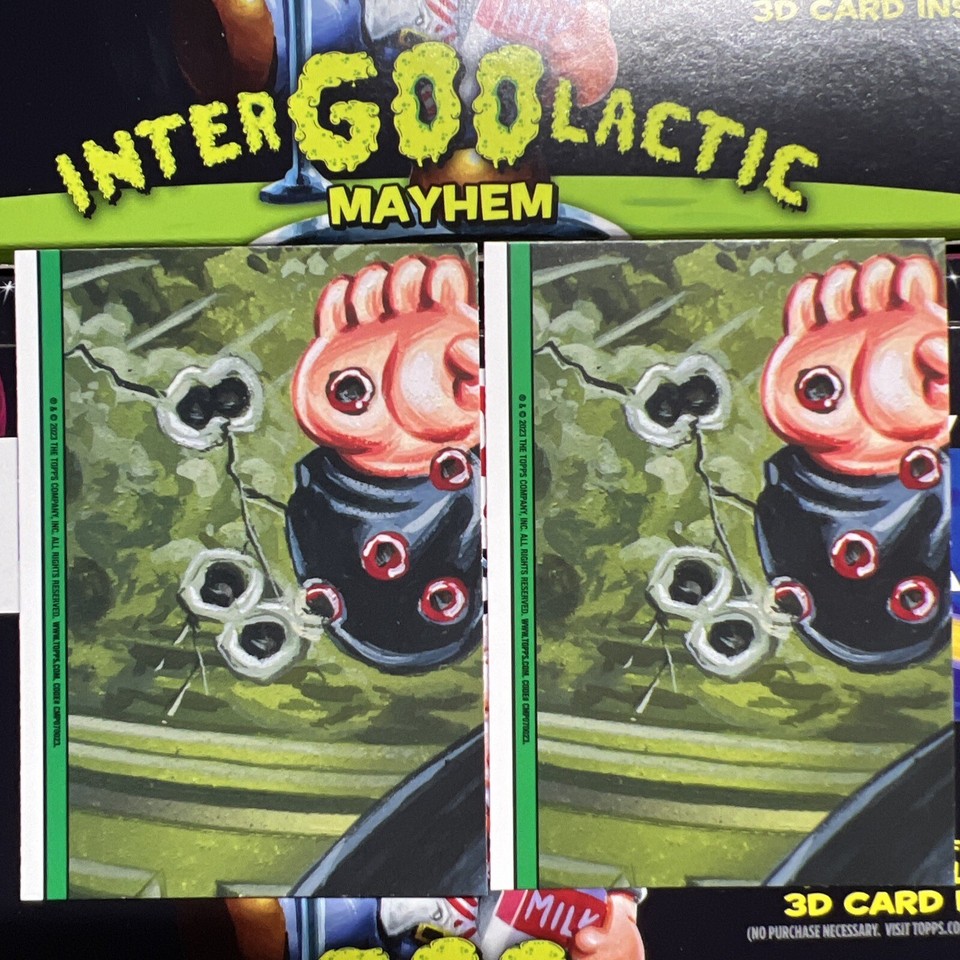 2023 GARBAGE PAIL KIDS INTERGOOLACTIC MAYHEM BLACK HOLE CARD 64a/64b | eBay
