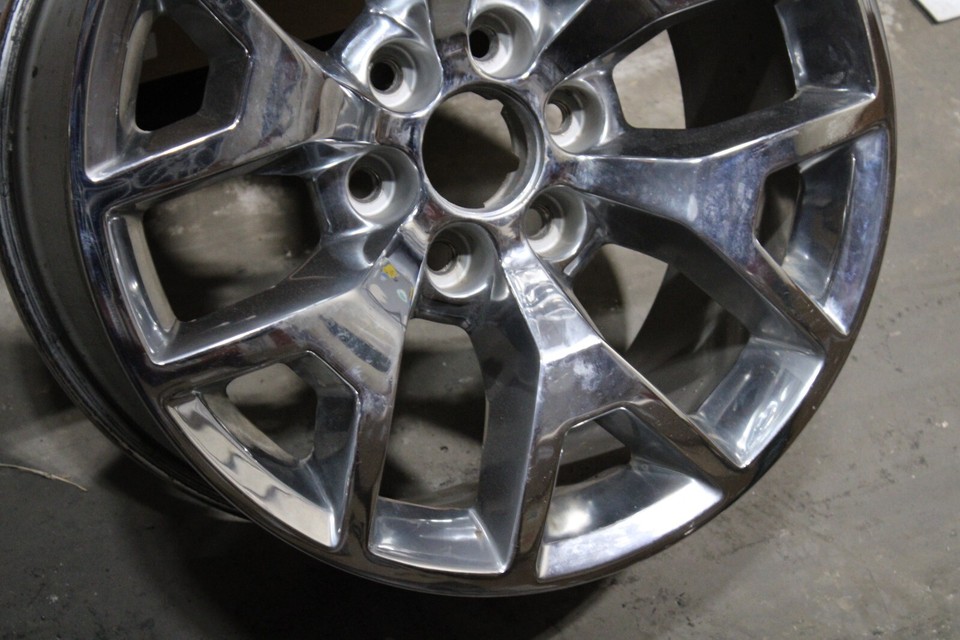 14 15 16 GMC Sierra 1500 OEM Wheel Rim 20x9 20" 5656 22953509 22977696 ...
