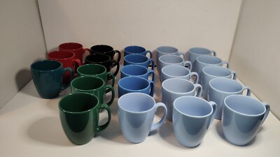 Corelle Coffee Mugs Cups Replacement Lot Choice Multi Colors Stoneware ...