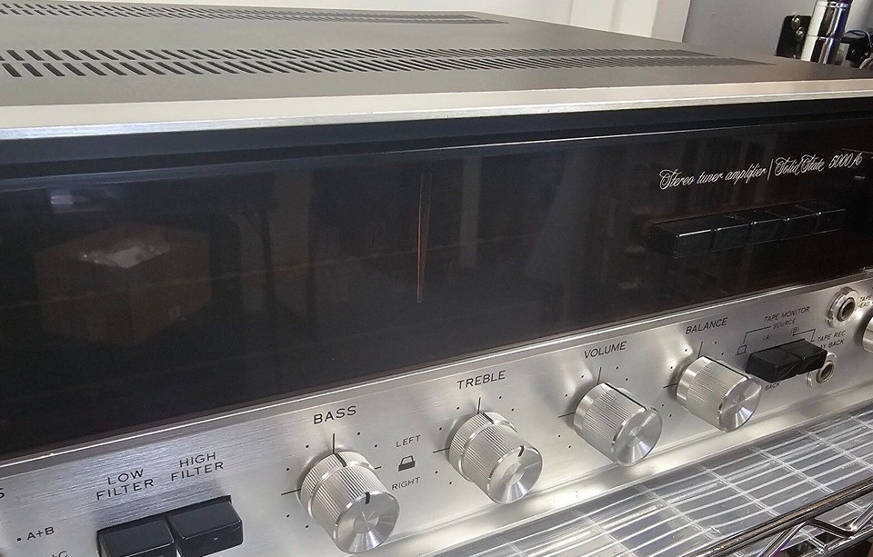 Sansui 5000A Solid State Stereo Tuner Amplifier Receiver - CLEANED ...