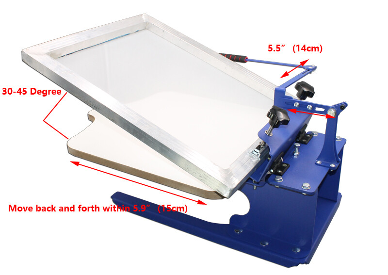 TECHTONGDA 1 Color Screen Printing Hobby Kit Printing Press with ...