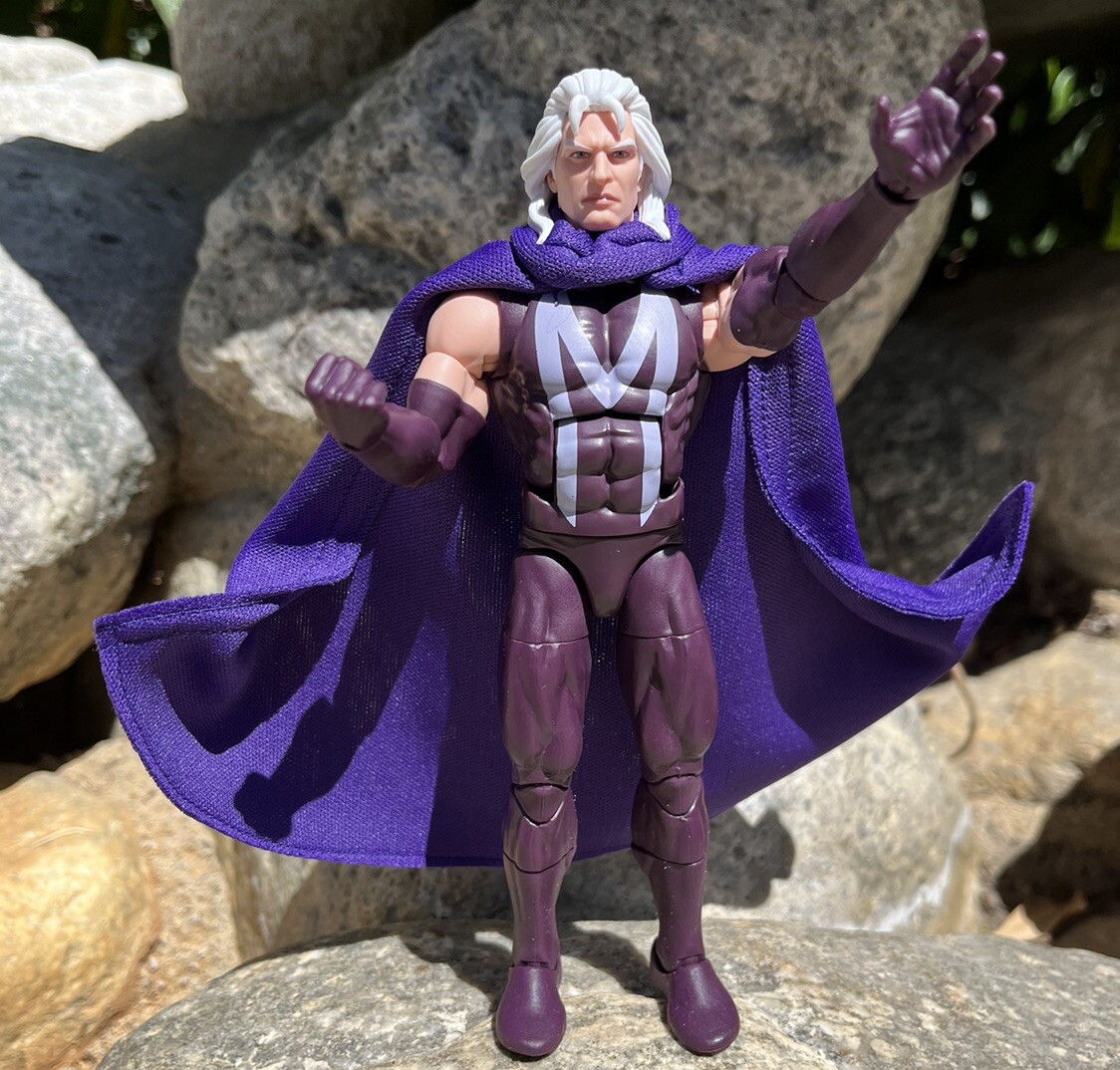 Marvel X-Men 97 Magneto Custom Wired Purple Cape (Cape Only) For Hasbro ...