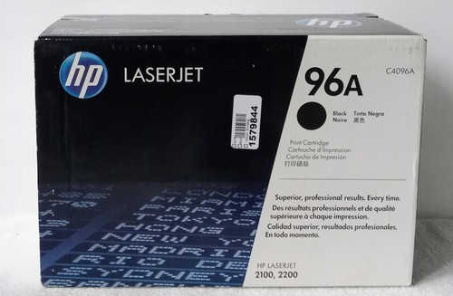 HP 96A Original Laserjet Print Cartridge C4096A Printer Toner Black ...