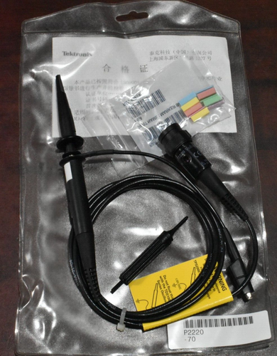 Tektronix P2220 Oscilloscope Voltage Probe 200MHz with Color Marker ...