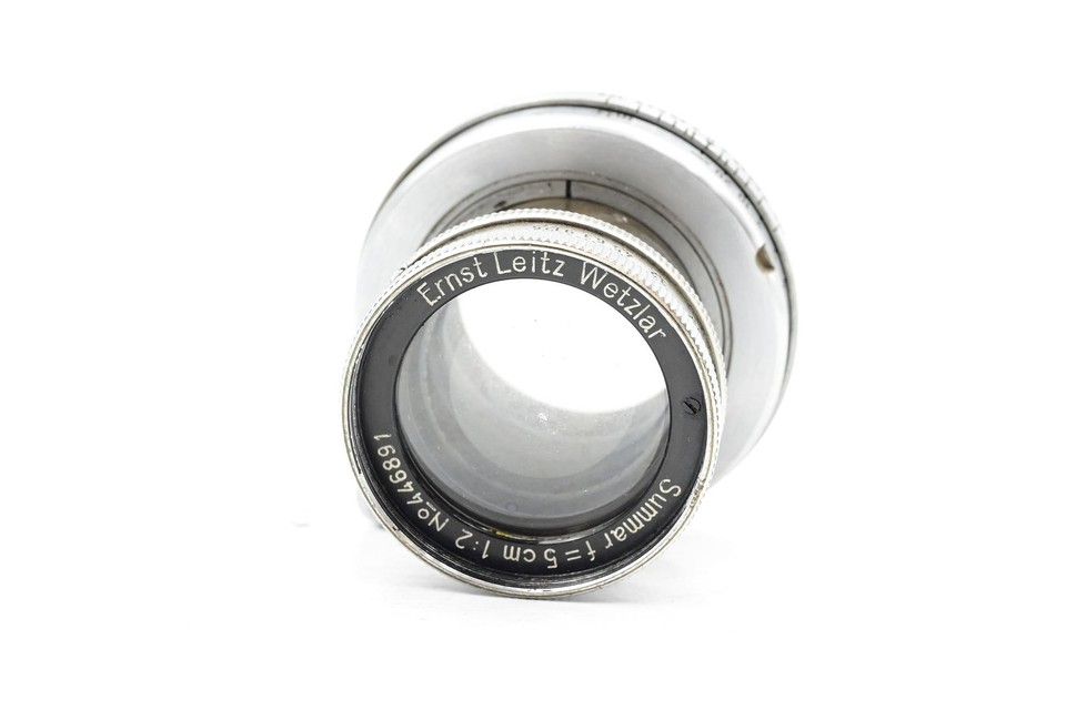 Leica 5cm 50mm f2 Summar Collapsible Lens M39 LTM *Read #891 | eBay