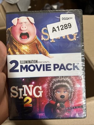 Sing 2-Movie Collection [DVD] Sing DVD Sing 2 DVD 191329214220| eBay