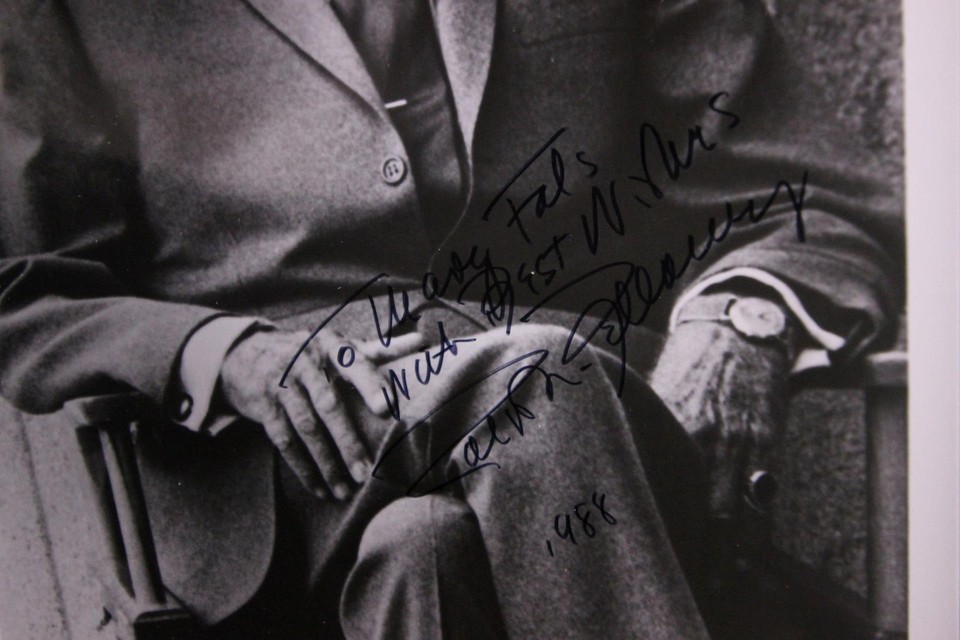 RALPH BELLAMY (1904-1991) (WOLF MAN~THE AWFUL TRUTH) AUTOGRAPH PHOTO ...