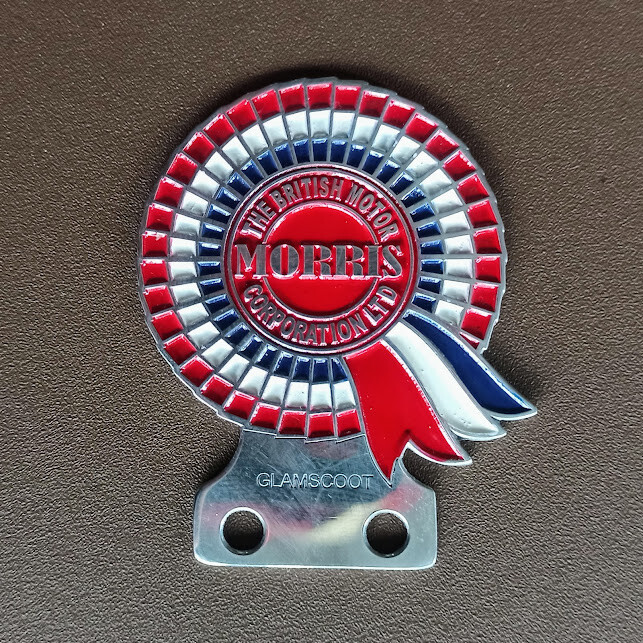 BMC Car Club Badge Emblem BRITISH Auto Plakette mini morris vintage ...