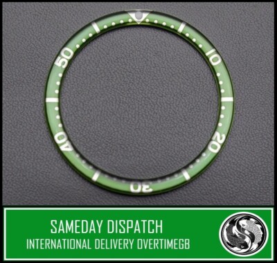 SKX007 SRPD GREEN RESIN BEZEL INSERT 38mm SEIKO DIVE WATCH NEW | eBay UK