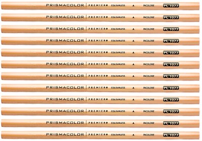Prismacolor Premier Colorless Colourless Blender Pencils 12 Count Lot ...
