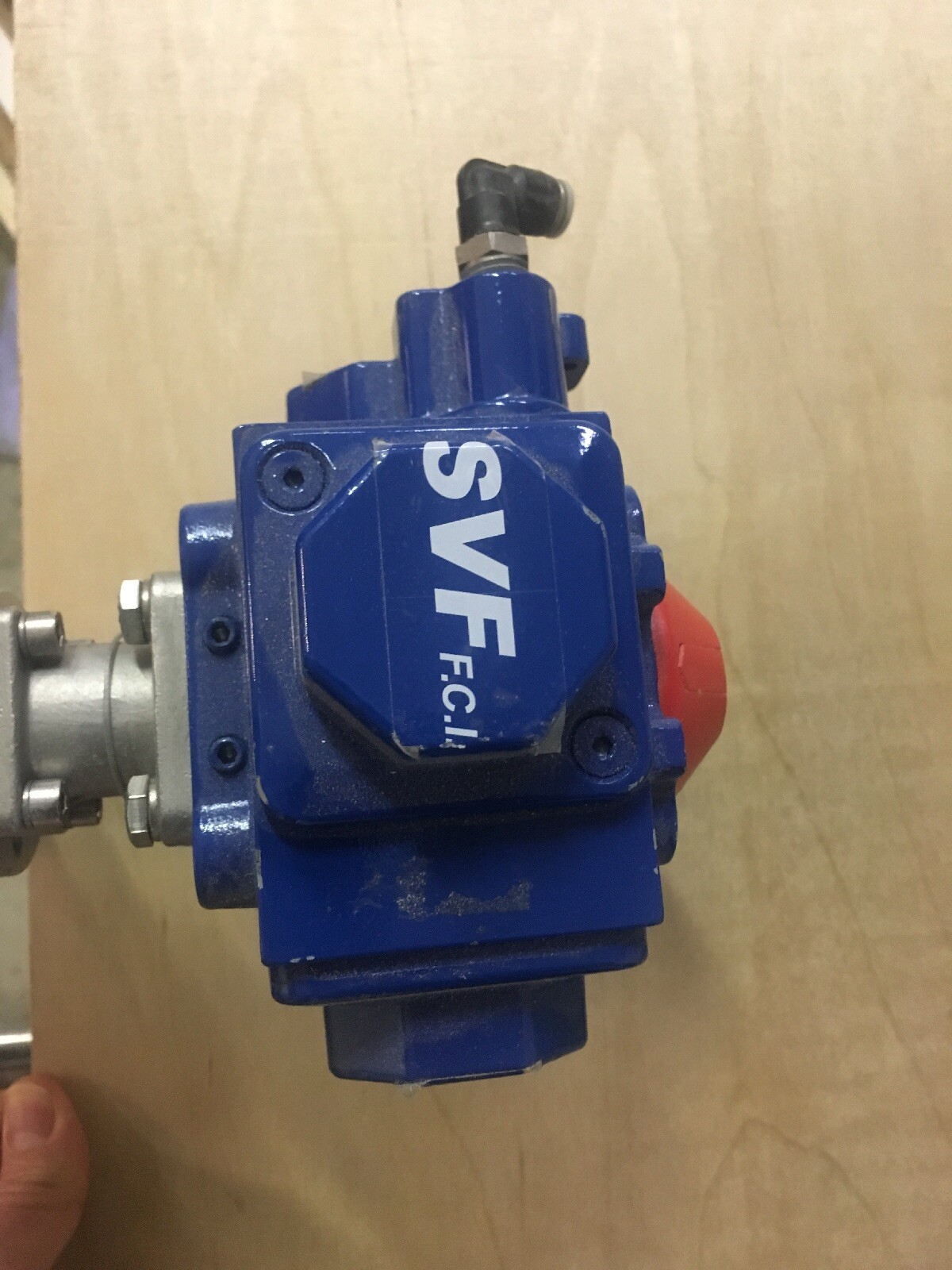 Svf SB7666ATETOTR Pneumatic 1500 Stainless Wafer 1in Ball Valve | eBay
