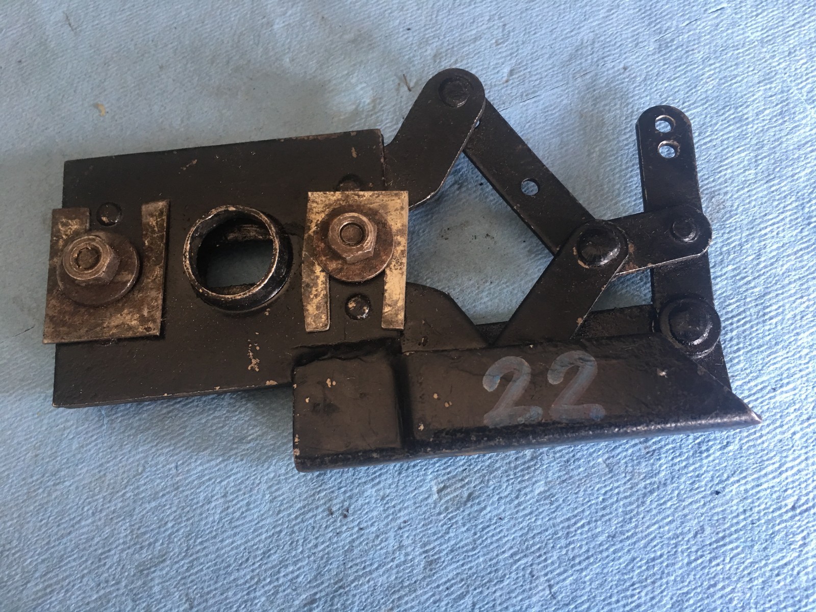 Porsche 356 Front Hood Latch (lower part) #22 C#42 | eBay