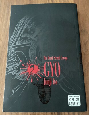 Gyo Vol 2 Junji Ito Horror Manga Death-Stench Creeps Walking Fish PBK ...