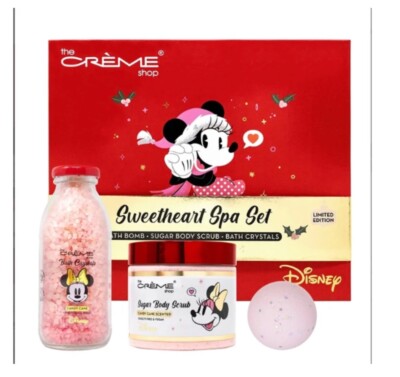The Crème Shop x Disney Minnie Mouse Sweetheart Spa Set - Limited ...