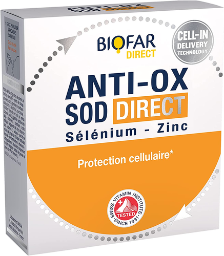 ANTI-OX SOD DIRECT - Complément Alimentaire - Protection Cellulaire ...