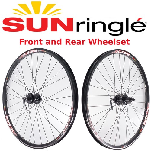 Sun Ringle MTX33 27.5 Front and Rear Mountain Bike Disc Wheelset 9x100 ...