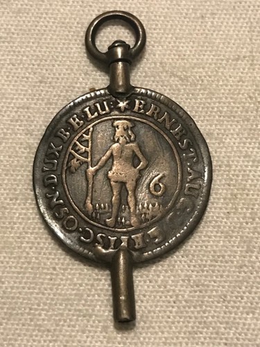 Love token , Watch key made from 1689 wildman 6 Marin grochen | eBay