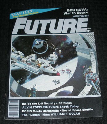 1978 Aug FUTURE Magazine #4 FN+ 6.5 Boris Vallejo Barbarella / Star ...
